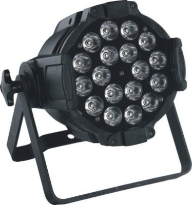 China 18pcs 10w Rgbwa 5 In 1 Die-Casting Aluminum black white Led Par Can Light for sale