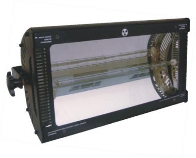 China DMX Automatic Black Stage Strobe Lights 3000w Power 5600k Color Temperature for sale