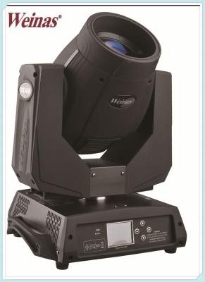 China DMX  Moving Head Spot Light / Sharpie Moving Lights With Double Prism Rotational Gobos for sale