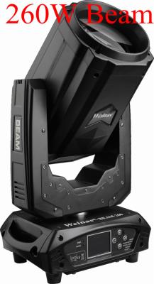 China Event Auto - Run RGBW LED DMX Moving Head 260W 18 Channels With Rotation Prism for sale
