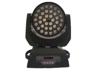 China 8 - 60 Degrees Zoom LED Wash Moving Head Light 10w 36pcs RGBW 4 In 1 Colorful for sale