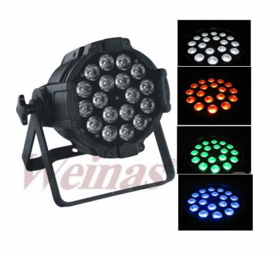 China Black Housing And White Housing Led Par Can Lights18pcs 8W RGBW 4 in 1 colorful  LED Par Light For Indoor can make for sale