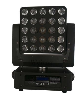 China 32 Dynamic Patterns LED Matrix Moving Head Light 15W * 25PCS  And  81 Fixed Patterns for sale