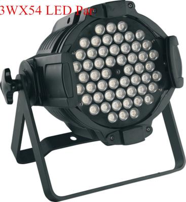 China LED Par Can Lights 3W X 54PCS RGBW LED Wash Par Lighting For KTV for sale