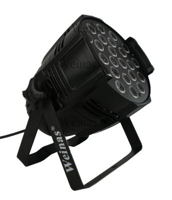 China Wedding 8W X 24 PCS LED Outdoor Par / Stage Par Cans With Digital Display for sale