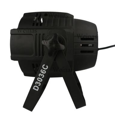 China Nightclub Theater RGB LED Par Can Lights DJ Par Can Lights 0 - 100% Linear Dimmer for sale
