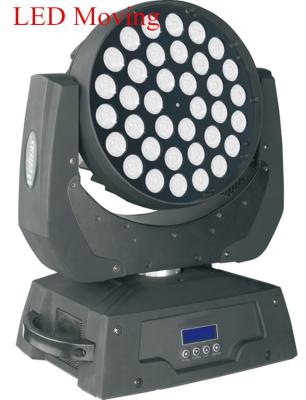 China DMX512 4 In 1 8W × 36 LED Moving Head With 16 Channels For Stage for sale