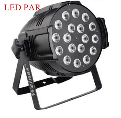 China High BrightnessLED Par Lighting 18PCS X 12W LED 6 In 1  Par Can For Party for sale