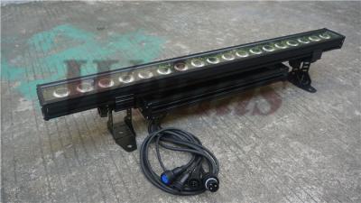 China 1M Length Outdoor Ip65 Led Wall Wash 4in1 Rgbw 18x15w RGBWA 5 In 1 Led Washer Light for sale