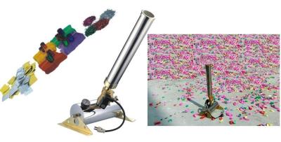 China Weddings / Festival Stage Fog Machine 1500W Paper Blower Salute Machine for sale