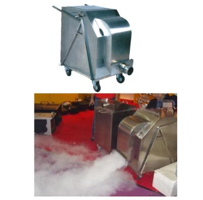 China 3000 W Dry Ice Machine Stainless Steel Exterior For Wedding Party Fog for sale