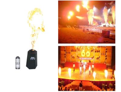 China 200W Power Stage Effects Machine DMX512 Wireless Control Mode Flame Machine for sale