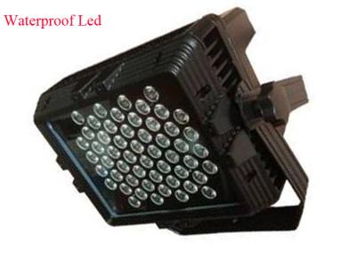 China Square Outdoor LED Par Lights 54PCS 3W RGBW IP65 Par Can Use For Big Concert for sale