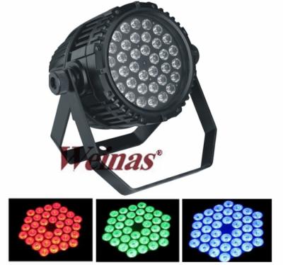 China 36pcs 3w Rgb 3 In 1 colorful Led  Waterproof Outdoor, LED Wall Washer Ip65 Powerful Led Par Stage Light for sale