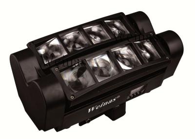 China DMX512 3W*8PCS Mini Spider LED Light AC110 - 240V 50Hz / 60Hz Voltage for sale