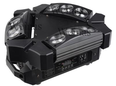 China Colorful Beam LED Disco Lights Mini LED Spider Effect Moving Head Light for sale