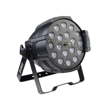 China 10W X 18 PCS LED Par Stage Lights 8 - 60° Zoom Angle Multi Control Mode for sale