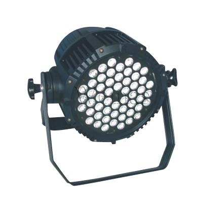 China DMX512 IP65 LED Stage Can Lights / RGBW LED Par Can Single Color Water Resistant for sale