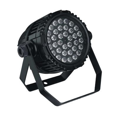 China 3W X 36W LED Par Can Lights RGB Color Mixing Waterproof IP65 Wash Stage Effect for sale