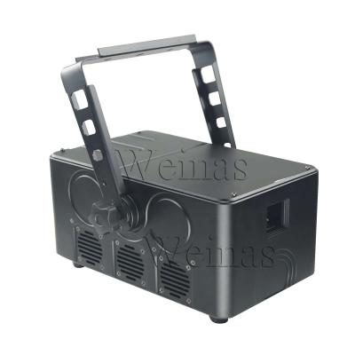 China Green 532nm Club Laser Lights / Projector Stage Lighting 144 Patterns DMX512 SD Card for sale