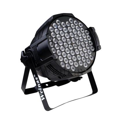 China Digital Display 3W*72W LED Par Can Lights DMX512 Single Color Wash Stage Light for sale
