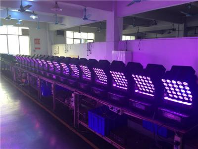 China 12W 4 In 1 RGBW LED Wash Moving Head / Zoom Moving Head For Light Show for sale