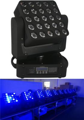 China Matrix LED Moving Head Lights , Stage Moving Head Light Can Show Number And Letter for sale