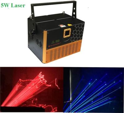 China 3W /4W / 5W  RGB Laser Stage Lighting Can Show Number And Letters Function for sale