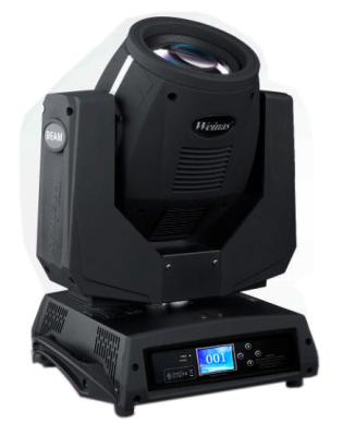 China 16 Circular Prism LED Moving Head Light Two - Way Rotating With Rainbow Effect for sale