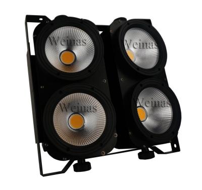 China Warm White Color Led Par Stage Lights / Par Cans Stage Lights 4PCS 100W COB LED for sale