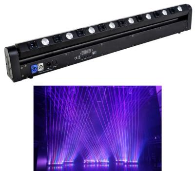China Blue Color Laser Stage Lighting Laser Light Led Laser Moving Head Light 500mw *8pcs Laser Moving Head for sale
