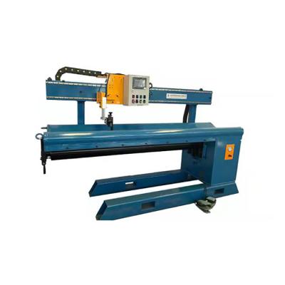 China Linear Seam Welder Machine Longitudinal Straight Seam Welder 2000mm Welding Length for sale