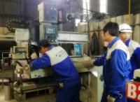 China Touch Screen Robotic Seam Welder Machine 2500mm Longitudinal Seam welder 98.43 Inch for sale