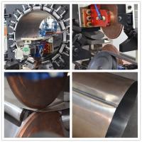 China Metal Sheet Welding Automatic Solar Water Heater Seam Welder with 0.5mm Galvanized Shell and Welding Diameter 180-600mm for sale