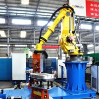 China Heavy Duty Vehicle Fuel Tank Welding Machine Customizable Arc Welding Robot Station for sale