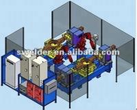 China 5000kg Robot Customized Welding Machine 150VA Stainless Steel Pipe Welding Machine for sale