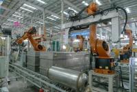 China 380V Solar Water Heater Tank Welding Equipment For Manufacturing Plant for sale
