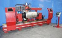 China 220V 380V Automatic Solar Water Heater Tank Welding Production Line Lathe Controlled for sale