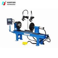 China Industrial Automatic Water Barrel Welding Machine 500A Horizontal Lathe Welder for sale