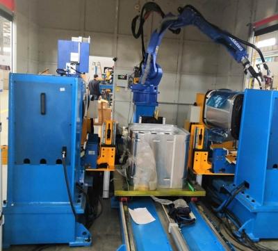China Large Aluminum Heavy Truck Fuel Tank Welding Equipment 1000kg for sale