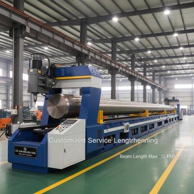 China Ice Can Length 1500 Longitudinal Seam Welder Featuring Customized Service Lengthening and Beam Length Max 15000 Mm for Heavy Industrial for sale