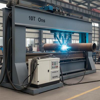China 10T Ons Beam Weight Automatic Seam Welding Machine Powered by 50 60Hz Power Supply Suitable for Industrial Welding Tasks for sale
