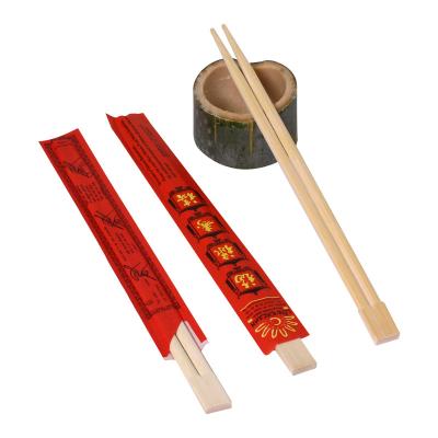 China Twins Tesoga Round Disposable Bamboo Chopsticks Bulk for sale