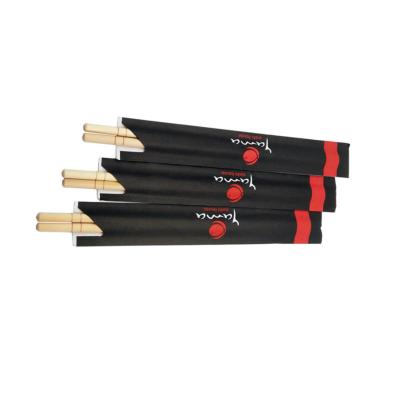 China Japanese Korean Round Bamboo Sushi Chopsticks Reusable for sale
