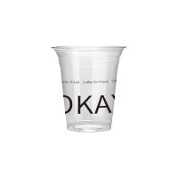 China Wholesale 95mm Clear Plastic Cups PET Cold Drinking Cups for Ice Coffee Juice Boba Milk Tea Bubble Cup Beer for sale