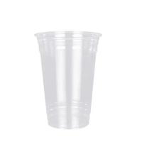China Wholesale 95mm Clear Plastic Cups PET Cold Drinking Cups for Ice Coffee Juice Boba Milk Tea Bubble Cup Beer for sale