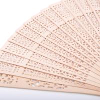 China Bamboo Engraved Logo Hand Fan Gift Bag Wedding Party Favors Wedding Return Promotion Gift Bamboo Hand Fan for sale