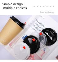 China Disposable Paper Cup For Hot Drinks 8oz Ripple Wall Pe Coated Paper Cups For Takeaway for sale