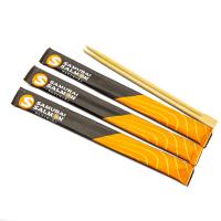 China Bulk Eco-Friendly Disposable Bamboo Wooden Chopsticks with Paper Sleeves for sale