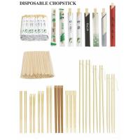 China Eco-Friendly Disposable Bamboo Chopsticks Grade A AB with Design Sleeve for sale